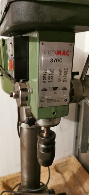 Pro Mac 370c Säulenbohrmaschine / Standbohrmaschine (Gebraucht) in Aesch BL für CHF 330 – nur ...
