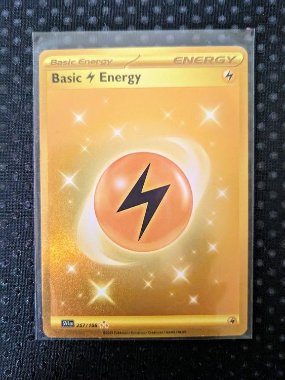 Pokémon Scarlet & Violet - Lightning Energy 257/198 ( EN ) | Kaufen auf ...