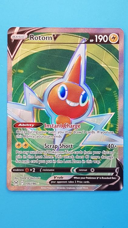 Rotom V – Full Art – Lost Origin - EN | Kaufen auf Ricardo
