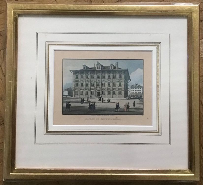 Hans Felix LEUTHOLD (1836-1859) Kolorierte Stich | Kaufen auf Ricardo