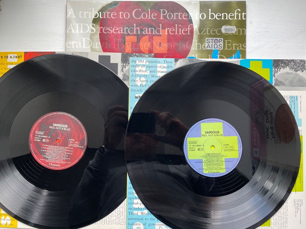 A Tribute To Cole Porter - Red, Hot & Blue - Doppel-LP, 1991 (Gebraucht ...