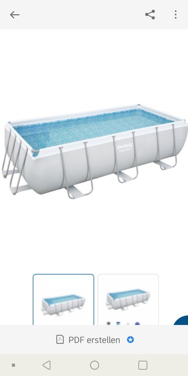 Pool BestWay ca.4m×2m×1m | Kaufen auf Ricardo