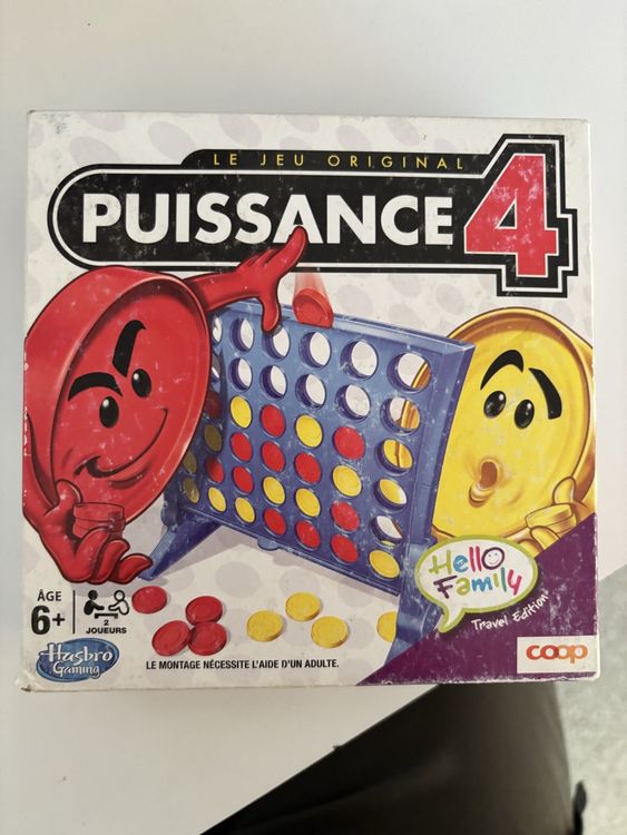 Puissance 4 - Jeu de société classique pour toute la famille (D ...