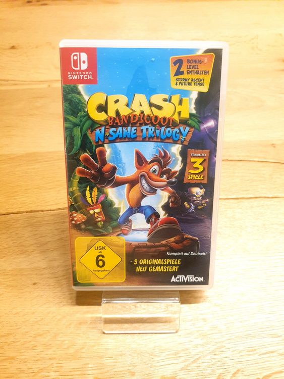 Nintendo Switch - Crash Bandicoot: N-Sane Trilogy (Gebraucht) in ...
