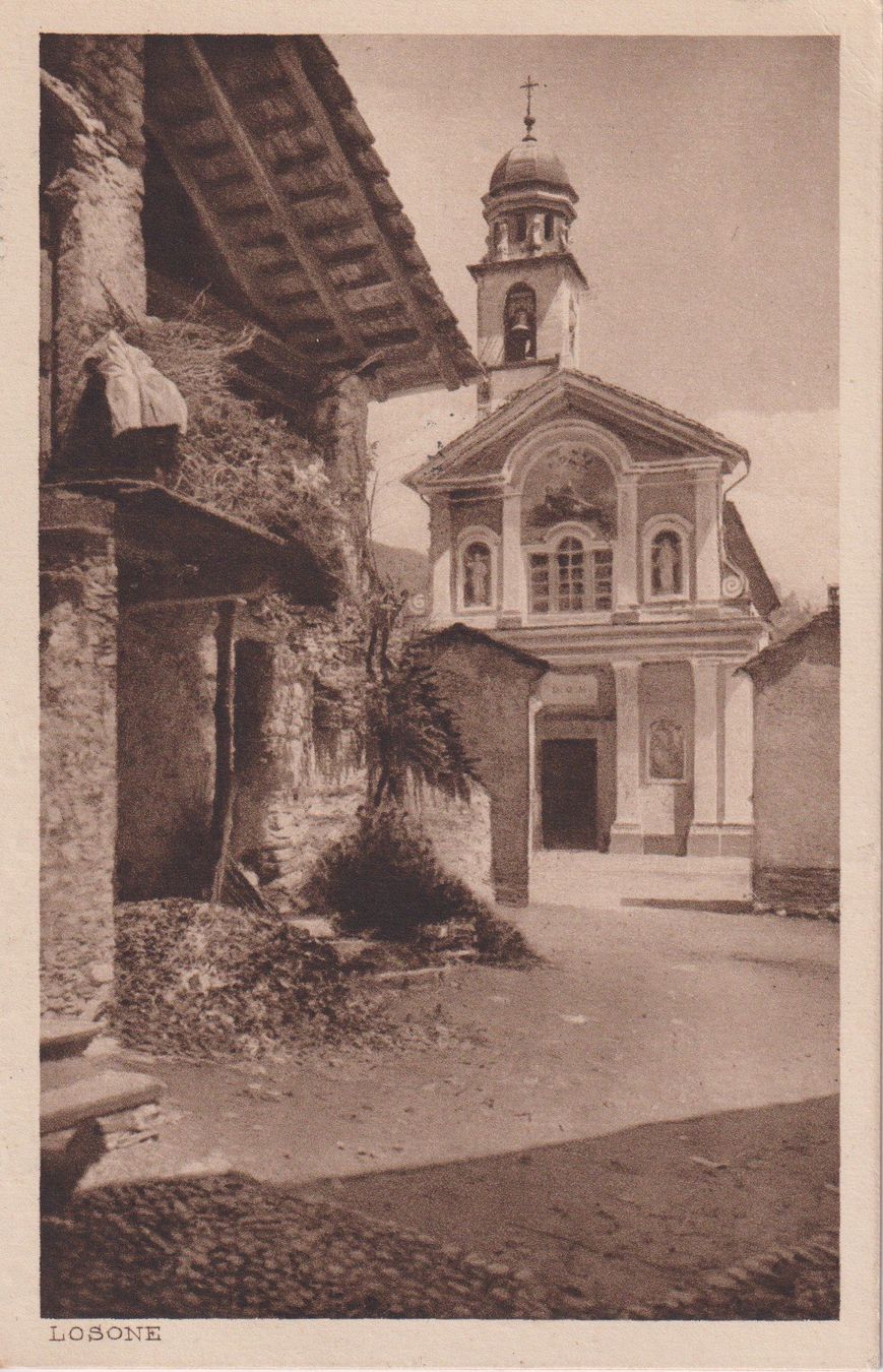 AK Losone, la Chiesa, 1920 (Usato) a Riva San Vitale per CHF 12 – con ...