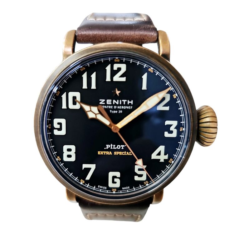 Zénith Héritage Pilot (Gebraucht) in Lausanne für CHF 3490 – mit Lieferung auf Ricardo kaufen