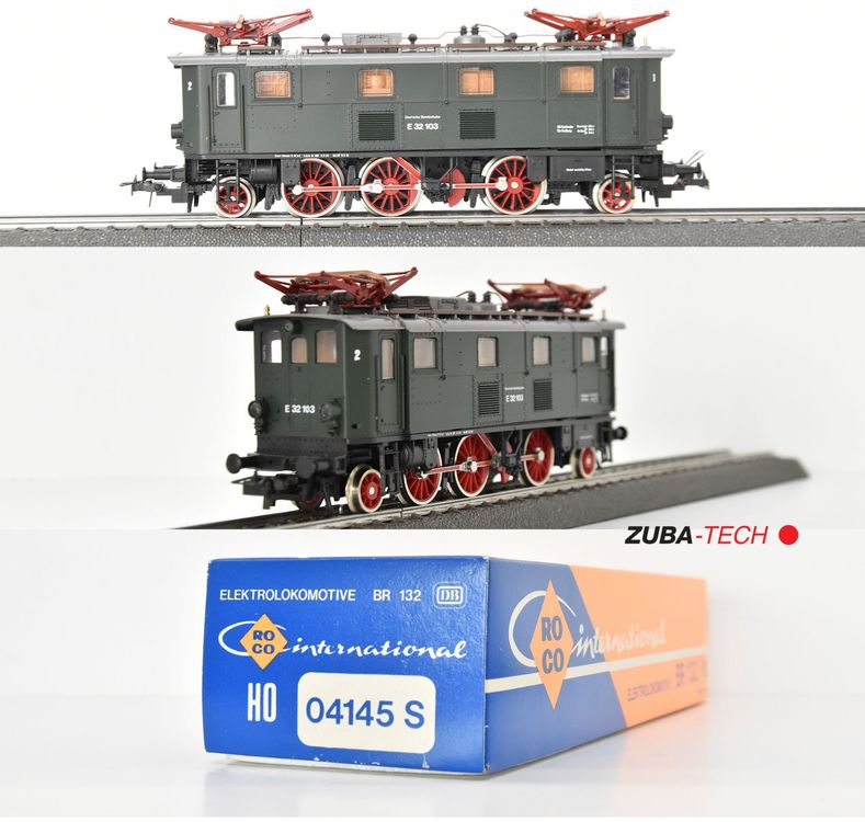 Roco 04145S E-Lok E32 DB H0 GS Analog mit OVP (D'occasion) à St. Gallen pour CHF 29 – avec ...