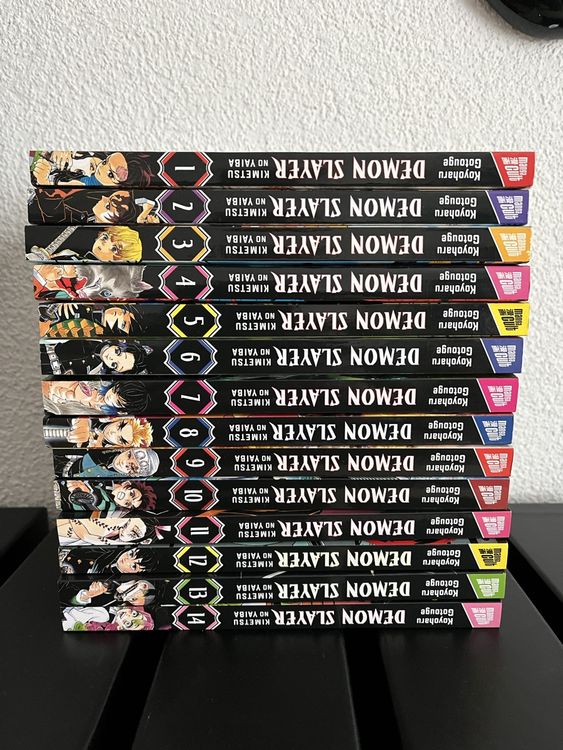 Manga Demon Slayer 14 Bände (Gebraucht) in Biberist für CHF 47.9 – mit ...