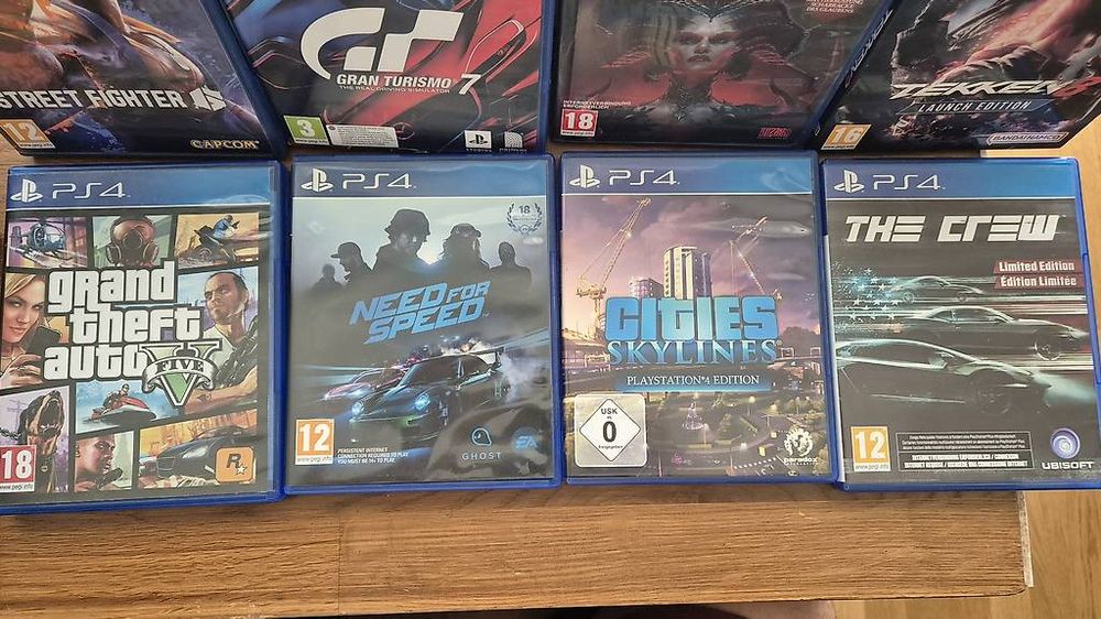 8 PS4 PS5 Spiele / Cities Skylines, GTA, Tekken uvm. | Acheter sur Ricardo