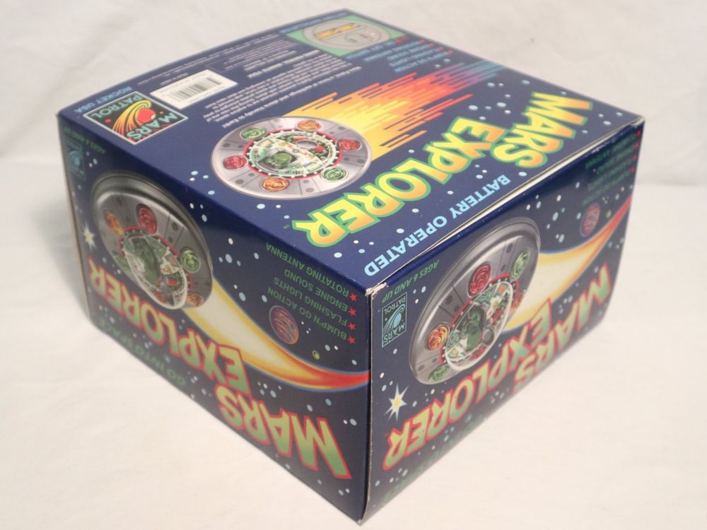 Alien UFO Mars-Explorer Go into Space Bump-N-Go made i Japan (Neu ...