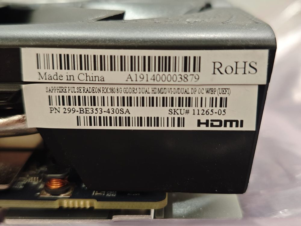 Sapphire Pulse Radeon RX 580 8GB – revidiert + getestet (Gebraucht) in ...