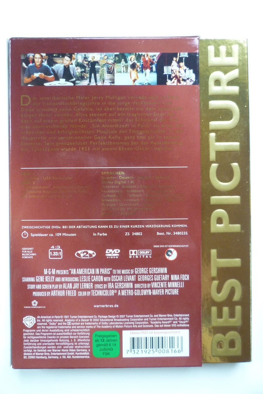 Ein Amerikaner in Paris - Klassiker1951 Edition Bester Film (Gebraucht) in Münchenstein für CHF ...