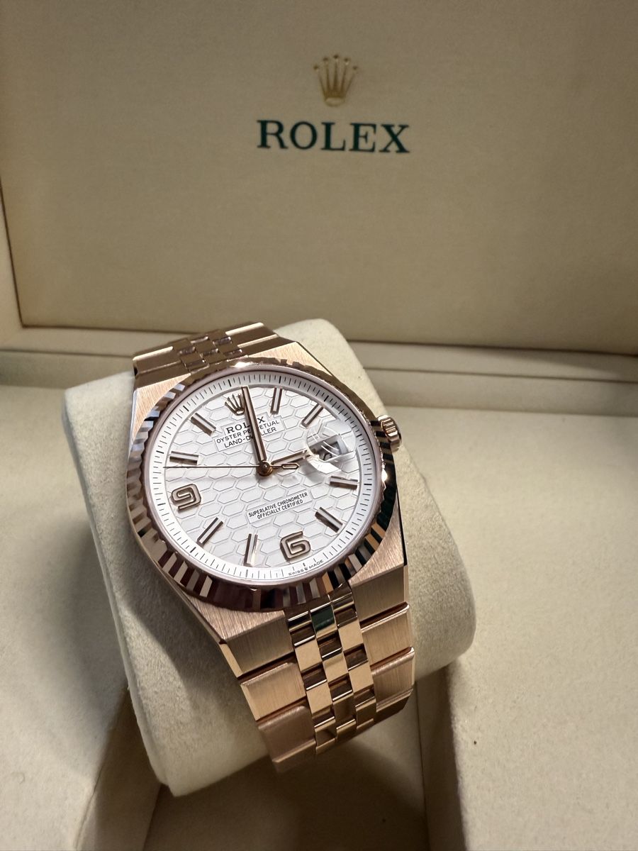 Rolex Land Dweller 40 mm rosegold ref 127335 new 2025 (Neu (gemäss ...