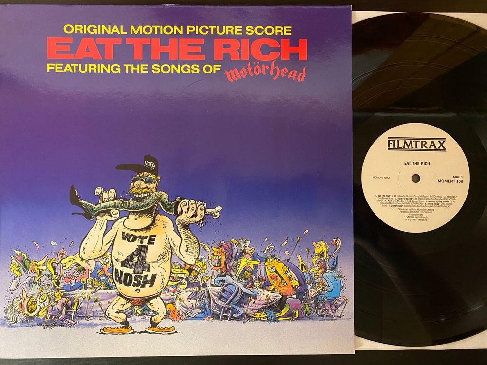 Various (Motörhead) – Eat The Rich [LP UK 1987] (Gebraucht) in Tamins für CHF 15 – mit Lieferung ...