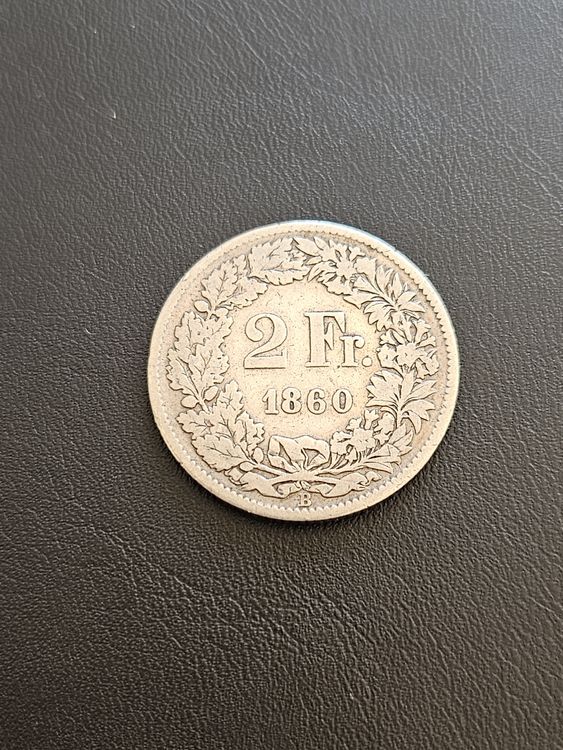 2 Frank 1860 (Gebraucht) in Pfäffikon ZH für CHF 52 – mit Lieferung auf Ricardo kaufen