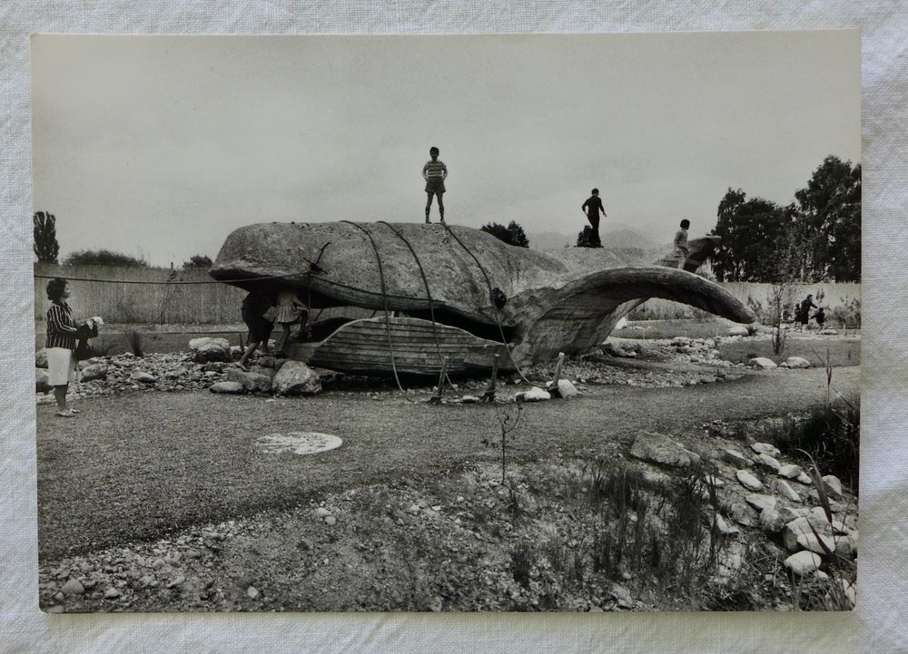 AK RAPPERSWIL SG, Knie's Kinderzoo, Walfisch, belebt (Gebraucht) in Wallisellen für CHF 6 – mit ...