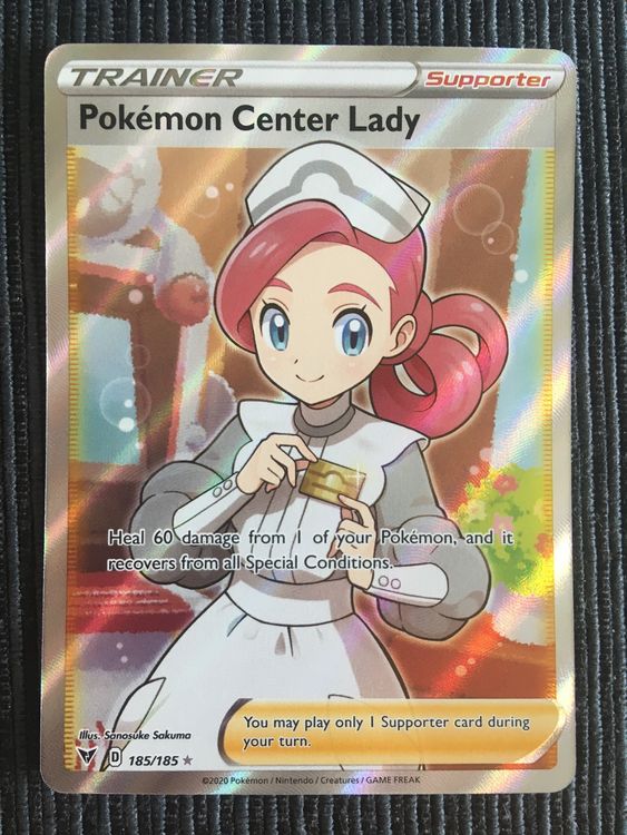 Pokemon Center Lady Fullart Vivid Voltage EN Mint (Gebraucht) in Wabern ...