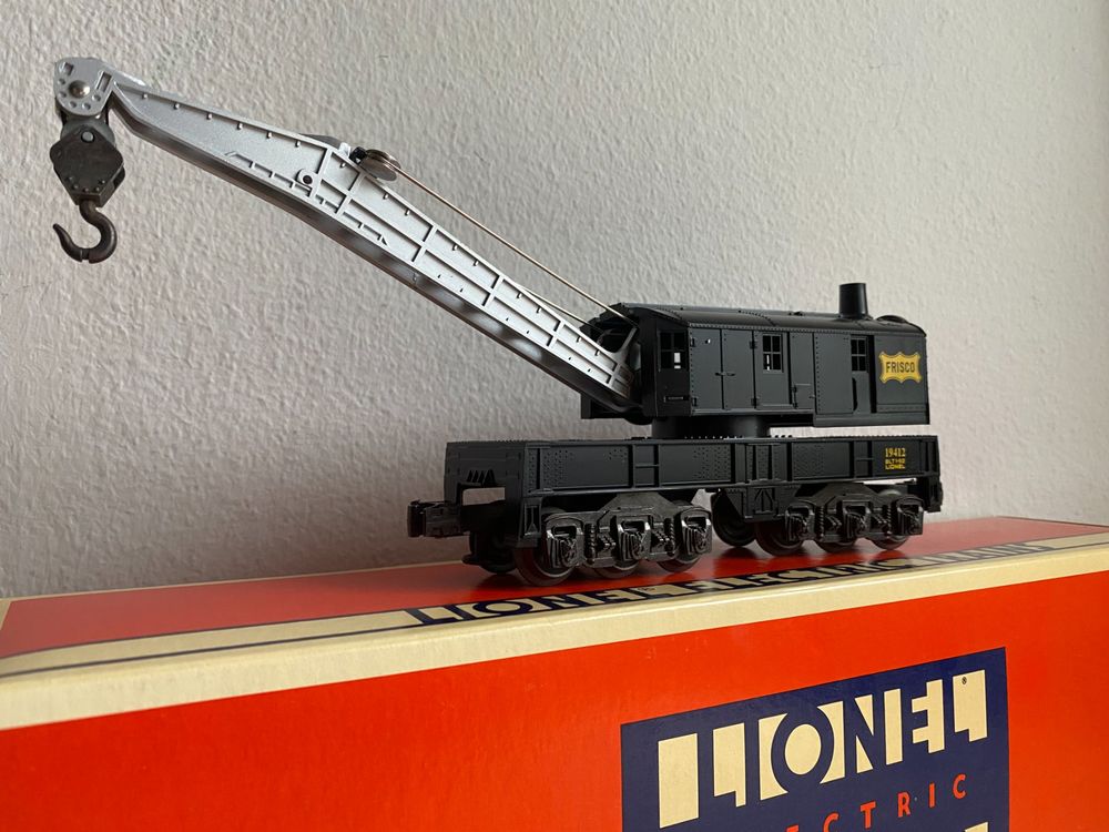 Lionel Frisco Six-Wheel Crane Car 6-19412 (Neu und originalverpackt) in ...