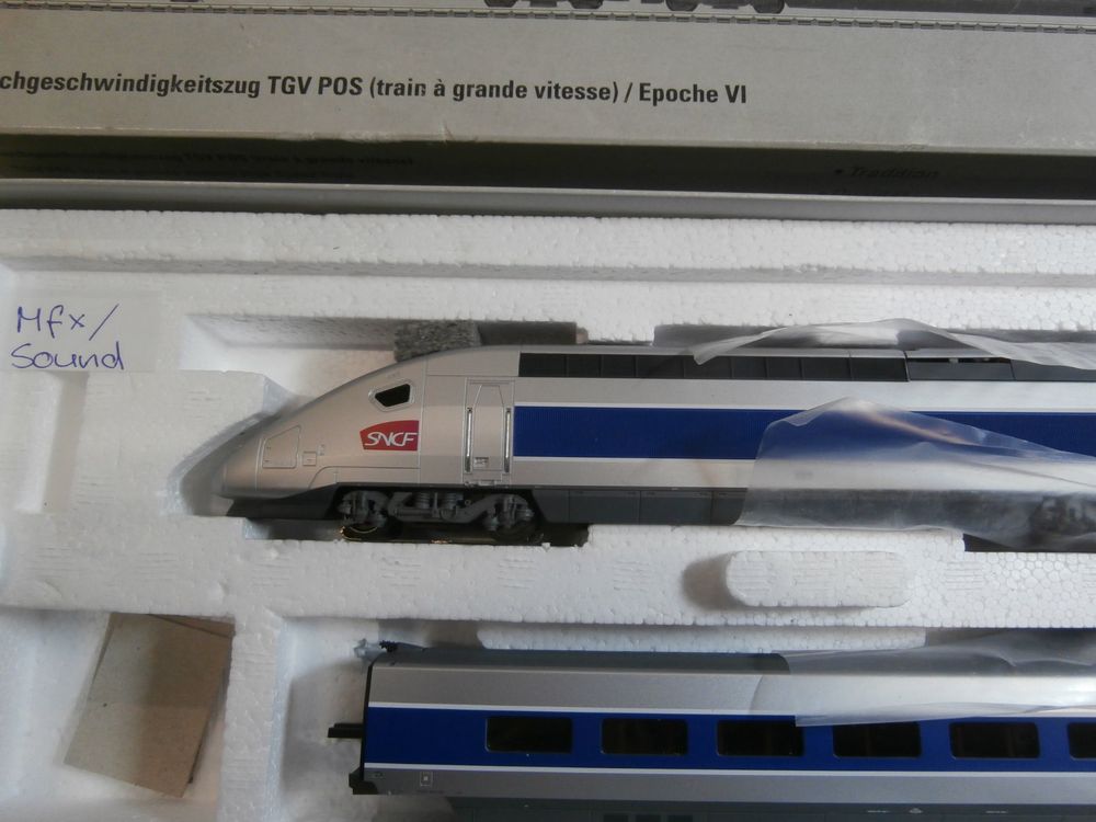 Märklin 37790 TGV Epoche VI 4-Teilig WS/Digital Sound TOP (Neu (gemäss ...