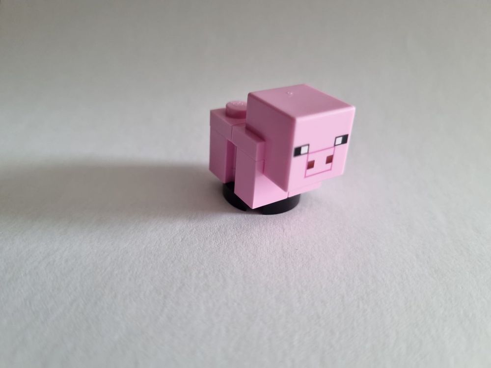 LEGO minepig02 Bright Pink Minecraft Pig | Kaufen auf Ricardo