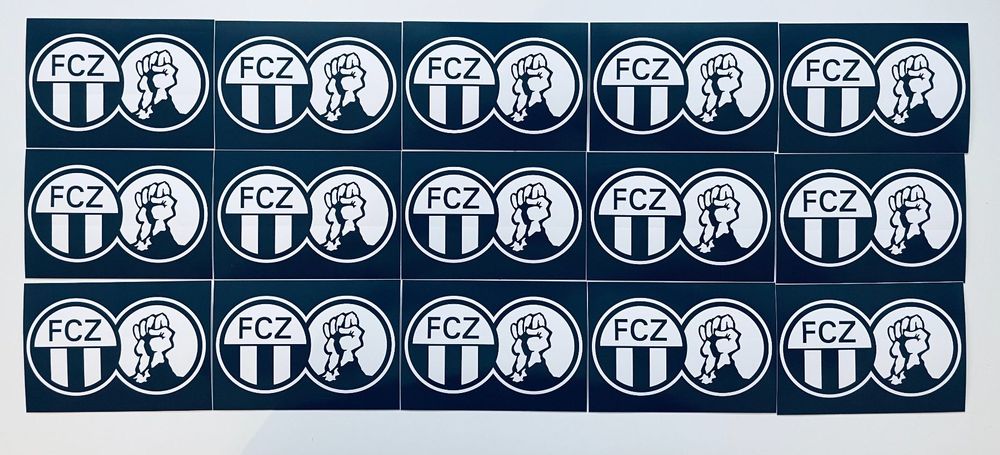 FCZ Südkurve Sticker 15 Stück Fussball (Gebraucht) in Hermetschwil ...
