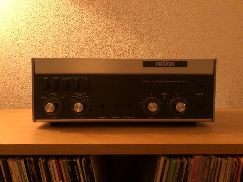 ReVox A78 Stereo Verstärker / Amplifier | Kaufen auf Ricardo