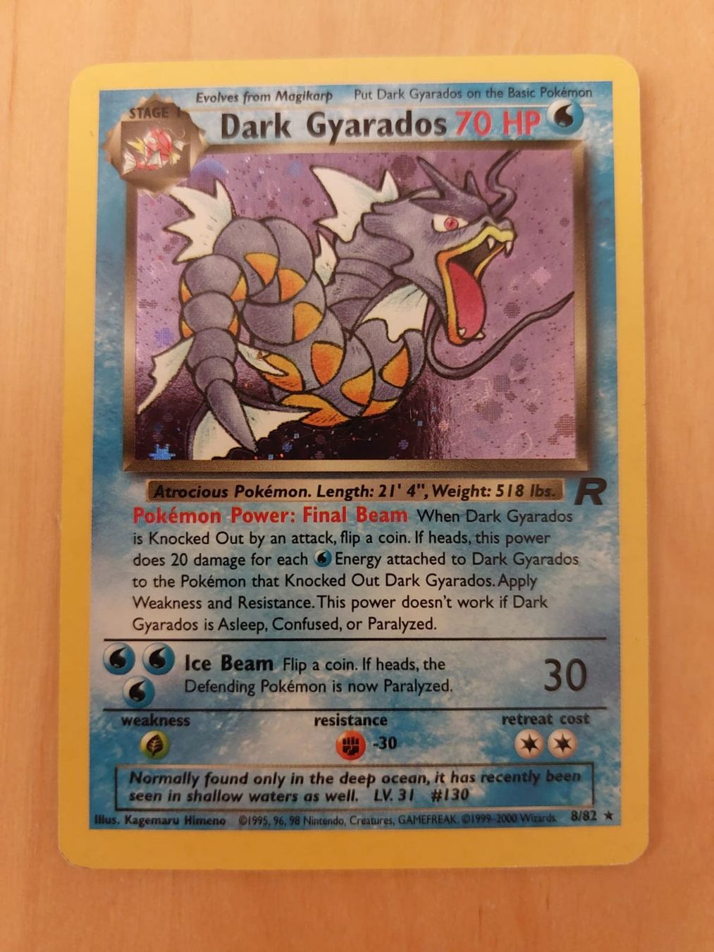 Pokémon Team Rocket EN Dark Gyarados 8/82 (Gebraucht) in Bern für CHF ...