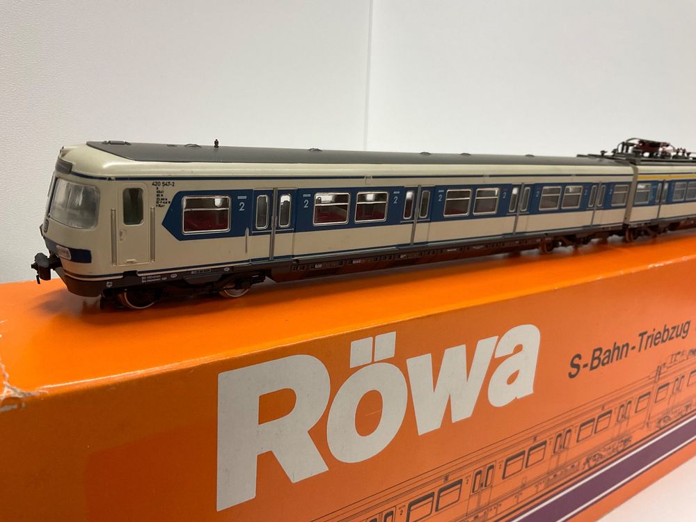 Röwa S-Bahn-Triebzug DB Baureihe 420, DC Analog, Bespielt (Gebraucht ...