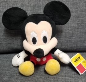 Süsser Mickey Mouse Plüschtier, neu 18 cm gross (sitzend) (Neu und ...