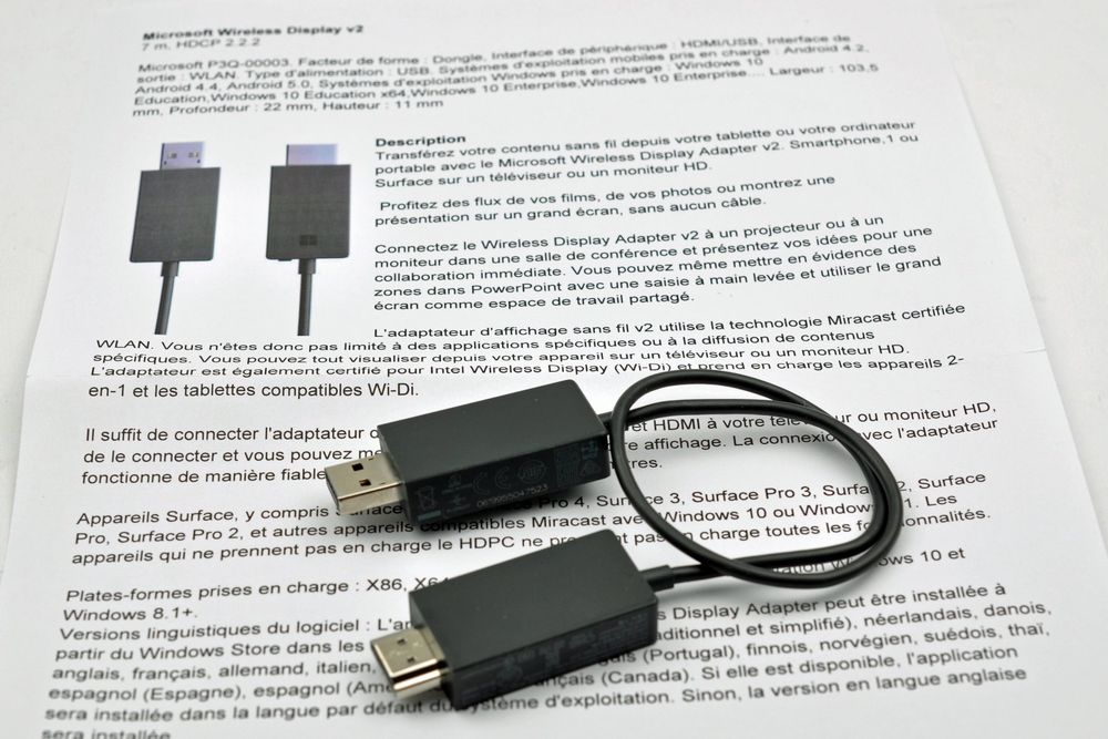 Microsoft Wireless Display Adapter V2 Modell 1733 (Gebraucht) in ...