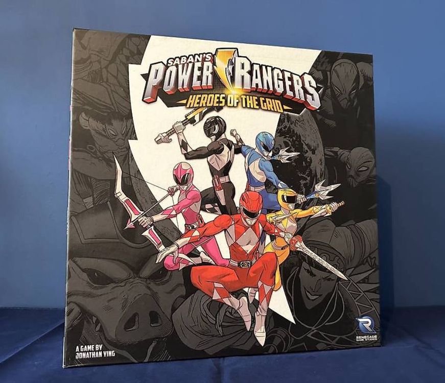 ⚡️ MMPR: "HEROES OF THE GRID" Boardgame (Neu und originalverpackt) in ...