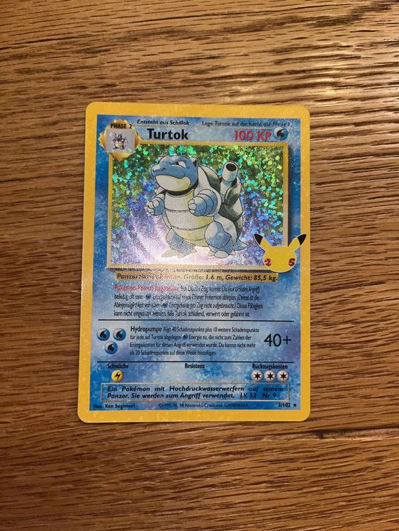 Pokemon Turtok leichtes holo bleed Celebrations ab 1fr (Neu (gemäss ...