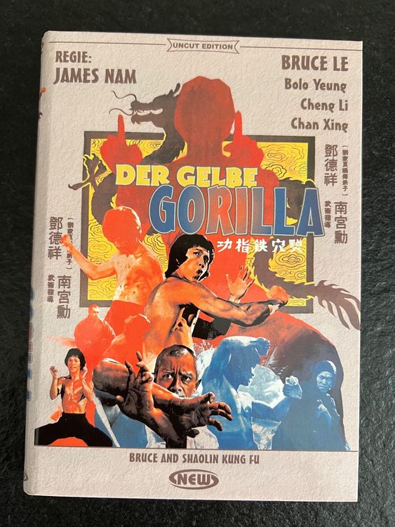 Bruce Lee - Der gelbe Gorilla - Kleine Hartbox (Gebraucht) in ...