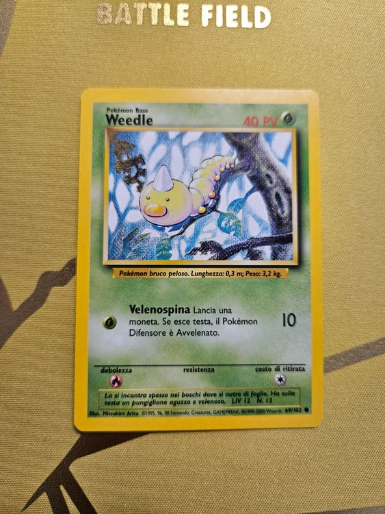Base Set - Weedle | Kaufen auf Ricardo