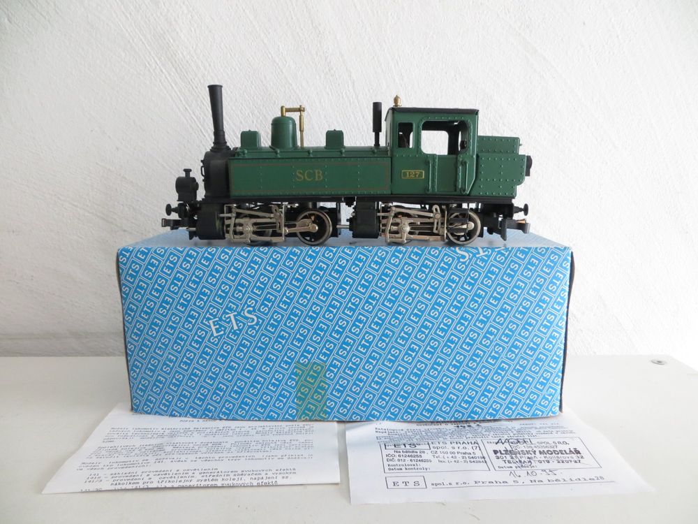 ETS Spur 0: Mallet-Dampflok SCB, GS, 142/2, mit OVP, Sound (Neu (gemäss ...