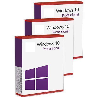 Microsoft Windows 10 Professional (3 Product Keys) (Gebraucht) in ...