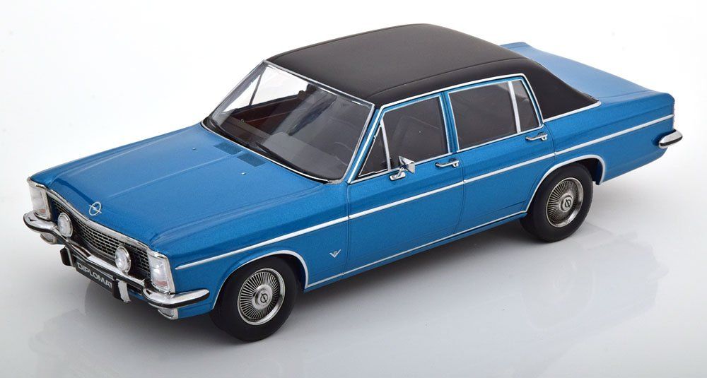 OPEL DIPLOMAT V8 1969 BLAUMETALLIC/SCHWARZ 1:18 NOREV | Kaufen auf Ricardo
