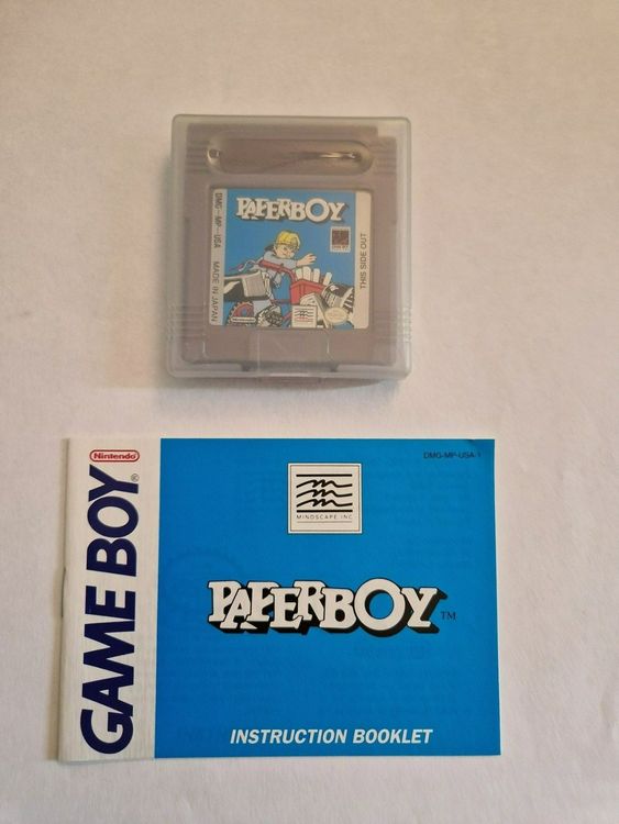 Gameboy - Paperboy inkl Anleitung (Gebraucht) in Rain für CHF 12 – mit ...