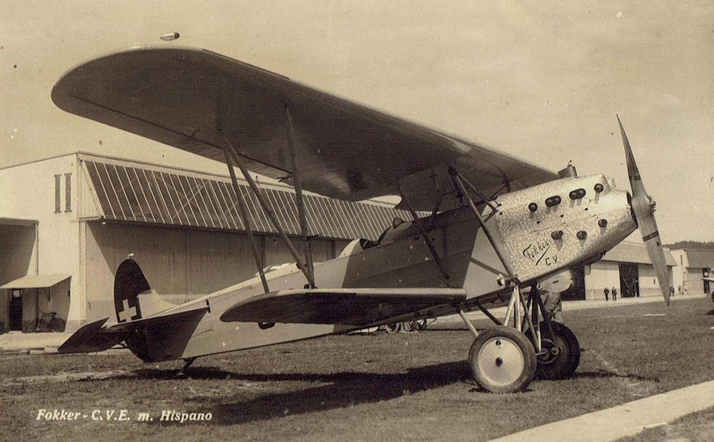 Flugzeug Fokker CVE, um 1931 (Gebraucht) in Otelfingen für CHF 18 – mit ...