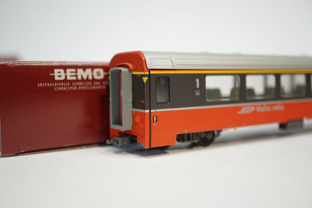 4∑ D+R RhB Bernina Personenwagen 1. Klasse A 1274 (Gebraucht) in Uetendorf für CHF 67 – mit ...