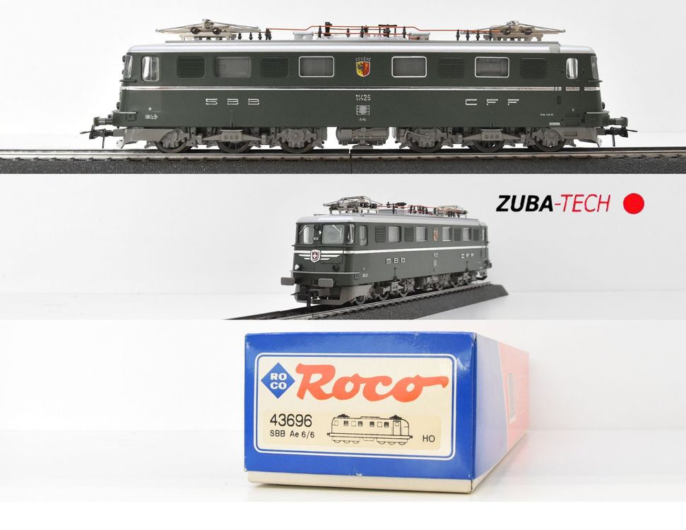 Roco 43696 E-Lok Ae 6/6 Genf SBB H0 GS Analog mit OVP | Kaufen auf Ricardo