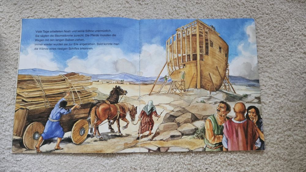 Kinderbuch Die Arche Noah. Meine allerersten Bibelgeschichte (Gebraucht ...