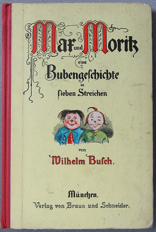 Max und Moritz - Eine Bubengeschichte in sieben Streichen (Defekt) in ...