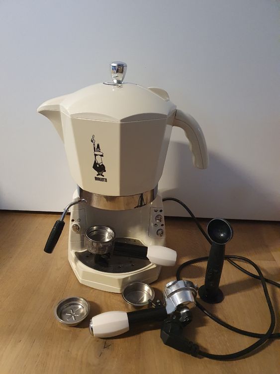 Bialetti Mokona Espressomaschine weiss | Kaufen auf Ricardo