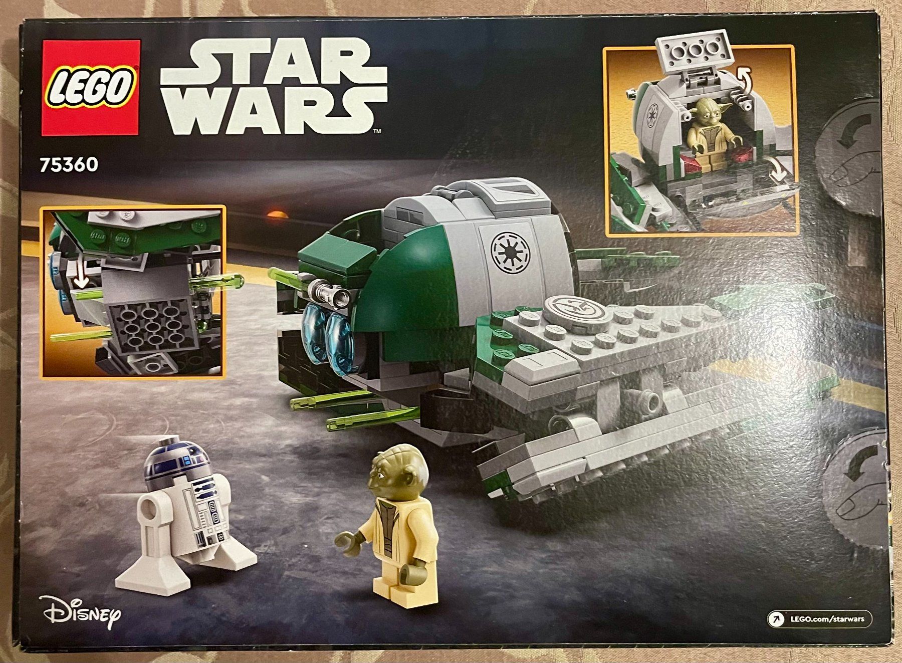Lego Star Wars 75360 - Yoda's Jedi Starfighter (Neu und ...