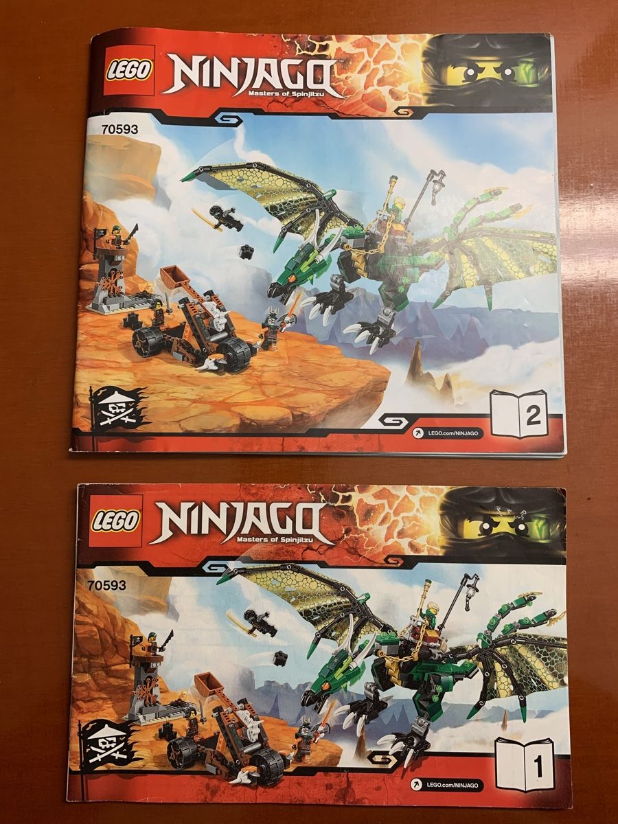 Lego Ninjago 70593 Der grüne Energie-Drachen (Gebraucht) in Zürich für ...