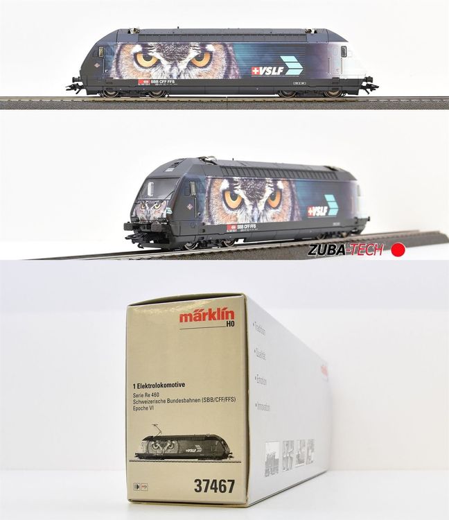 Märklin 37467 E-Lok Re460 VSLF SBB H0 WS | Comprare su Ricardo