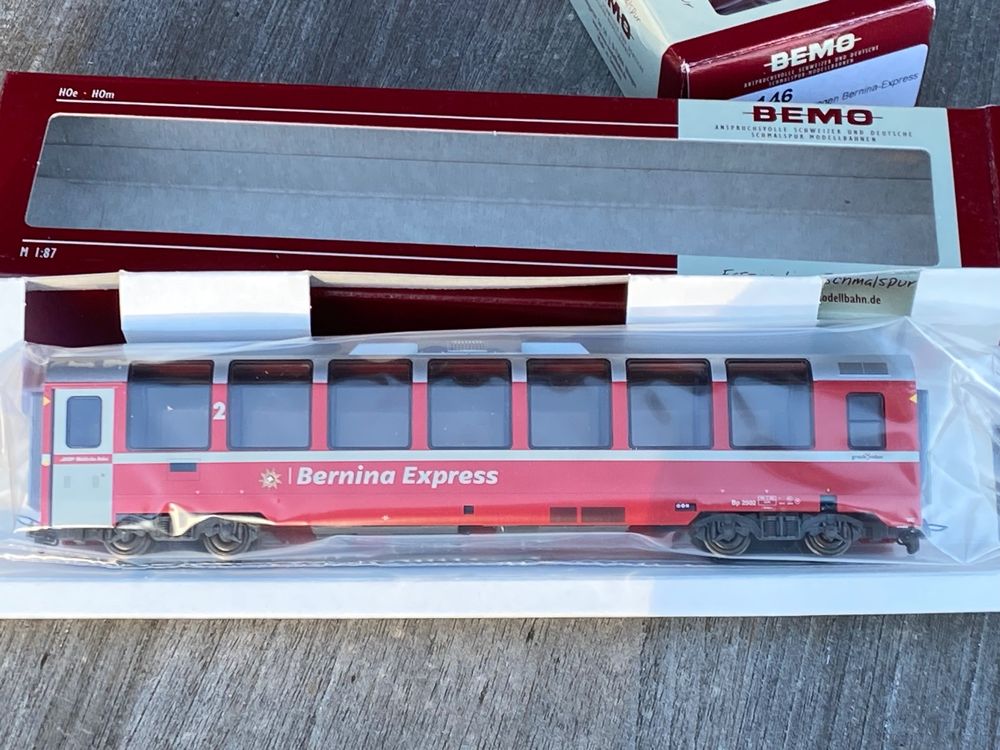 RhB Bemo Bernina Express Zug mit 5 Wagen neu (Neu (gemäss Beschreibung)) in Goldau für CHF 475 ...
