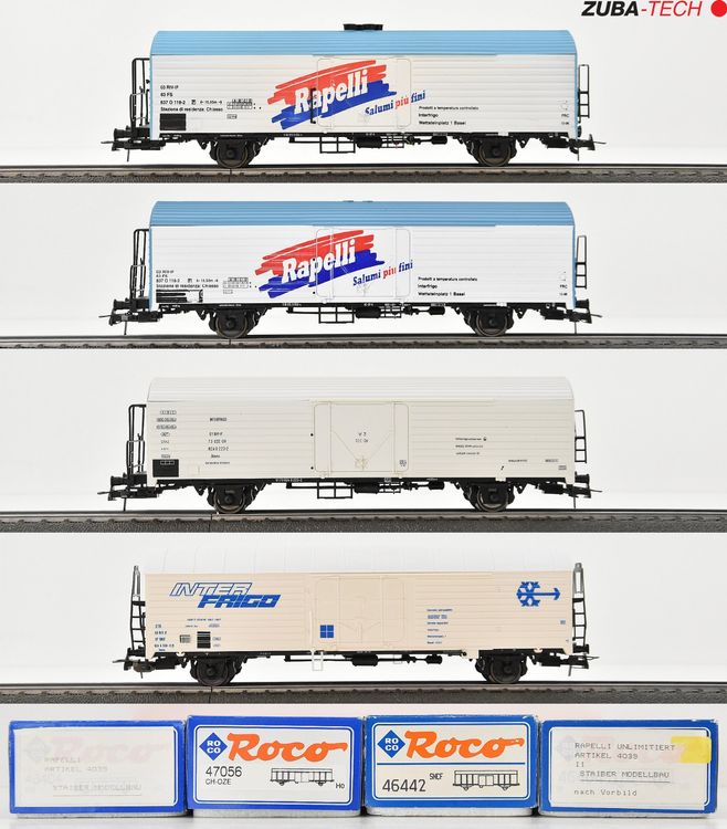 Roco 4x Kühlwagen H0 GS mit OVP | Kaufen auf Ricardo