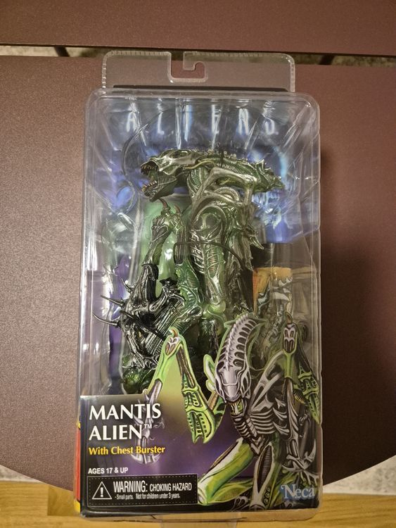 NECA Mantis Alien Figur mit Comic OVP (Neu und originalverpackt) in ...